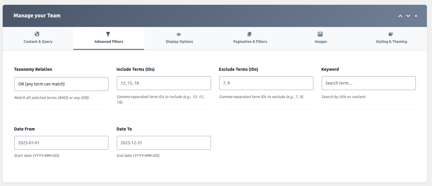 How to Build Custom Team Shortcodes (The Layout Generator) - WordPress ...